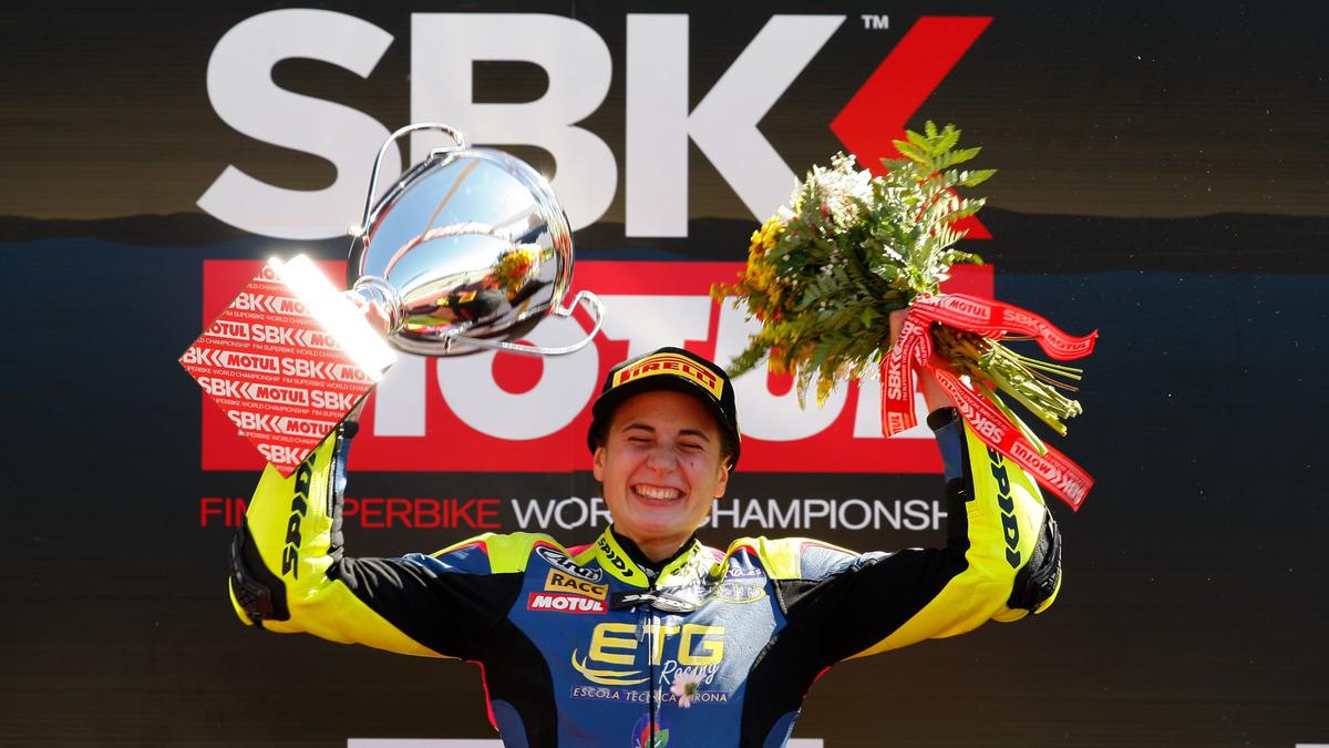 Ana Carrasco, Pebalap Wanita Pertama Juara Balap Motor WSSP 300 - Ragam ...