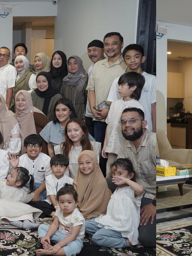 10 Potret Ananda Omesh dan Dian Ayu Pamitan Berangkat Haji 2025, Penuh Haru
