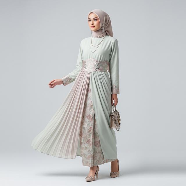 8 Tren Gamis Linen Muslimah 2026, Cocok Dikenakan saat Momen Bukber Ramadan