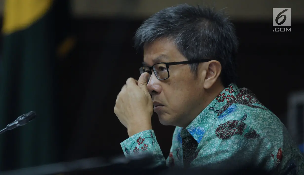 FOTO: Setya Novanto Jadi Saksi di Sidang Lanjutan Anang Sugiana - Foto Liputan6.com