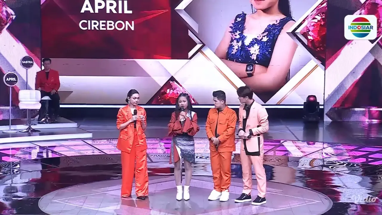 April Lolos ke Welcome Concert D'Academy 7, Penampilannya Sempat ...