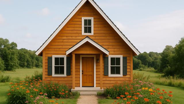 8 Gambar Rumah Papan Kayu yang Cantik dan Asri di Kampung, Bisa Jadi ...