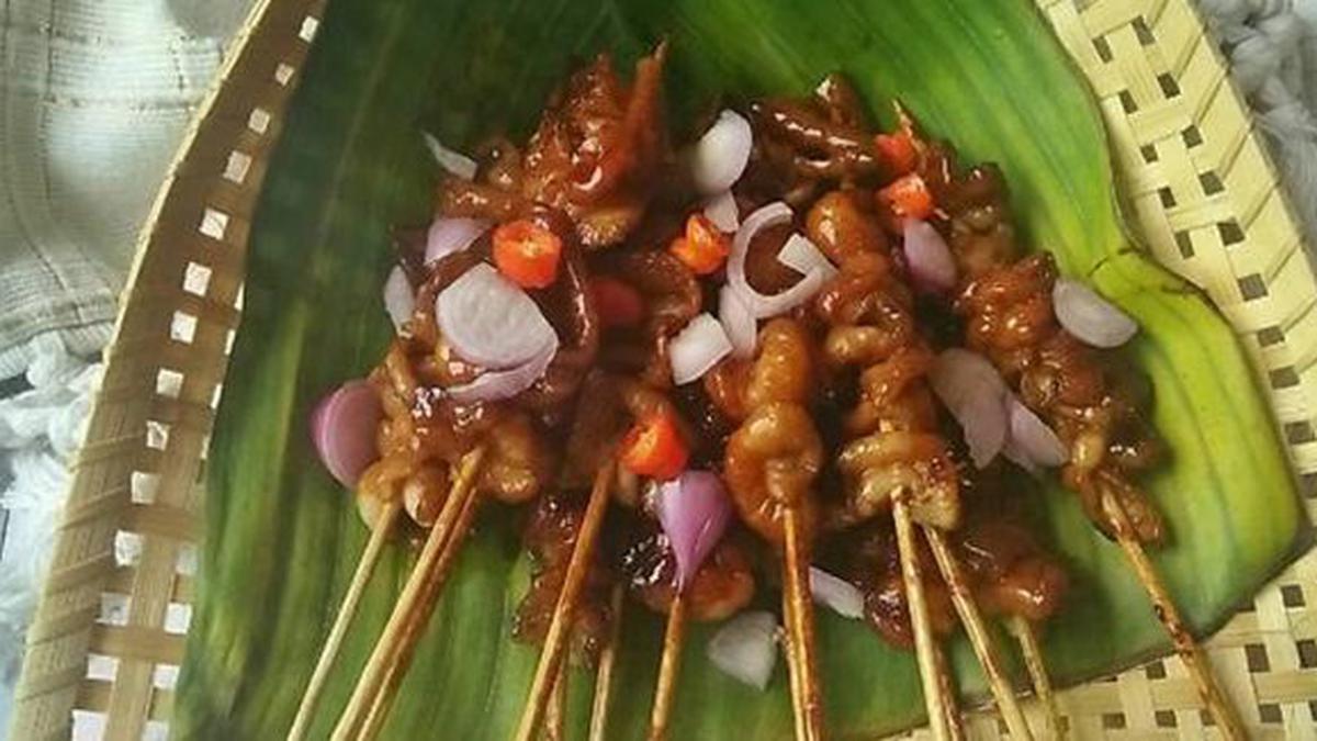 Resep Cara Membuat Sate Kulit Ayam Bumbu Kecap