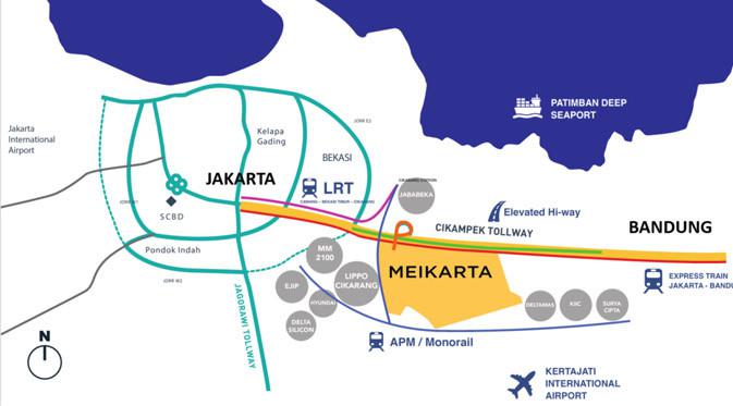 Kota Baru Meikarta Diantara Mega Proyek Infrastruktur Indonesia - News ...