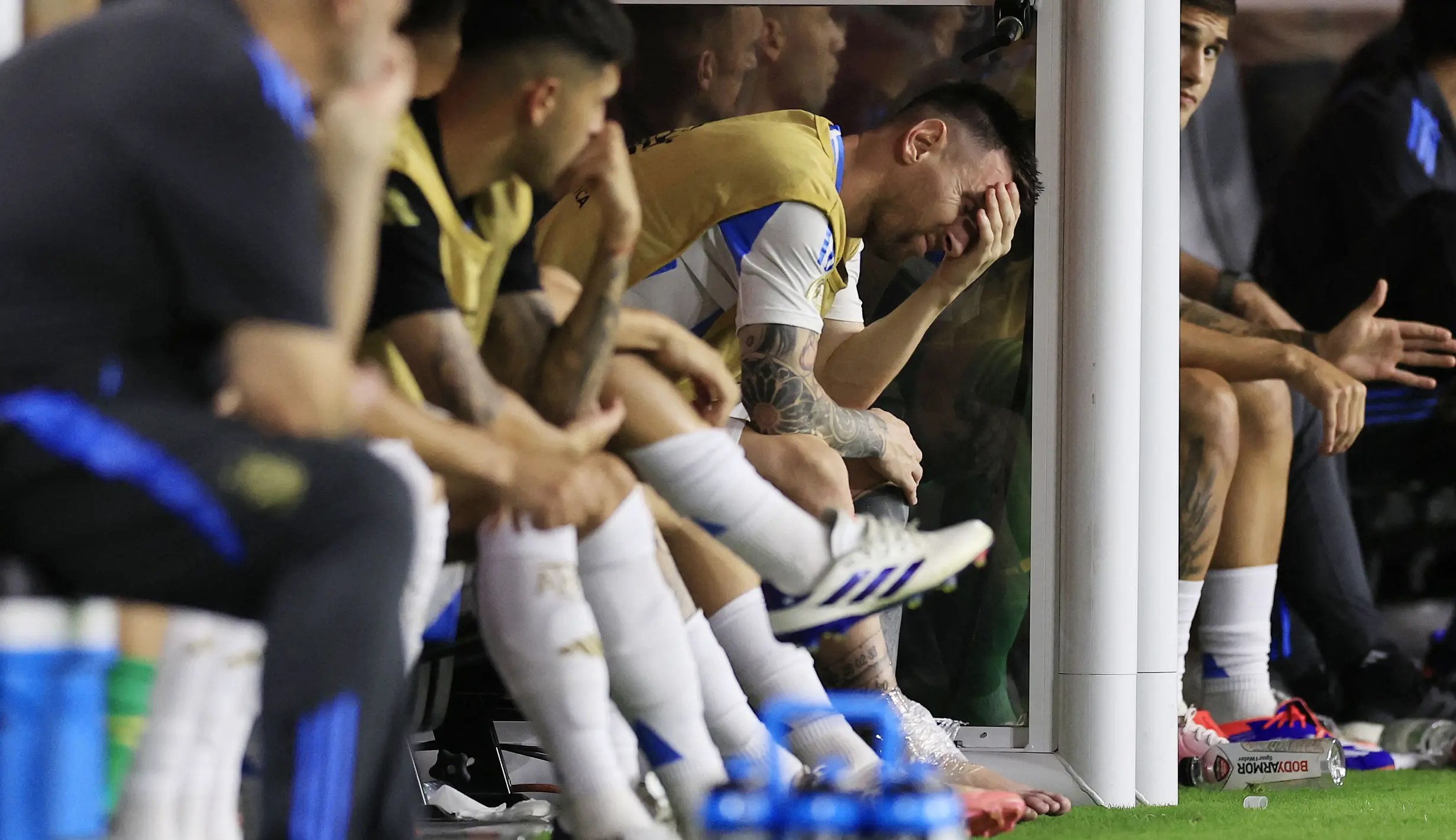Foto: Penampakan Kaki Bengkak Lionel Messi di Final Copa America 2024 ...