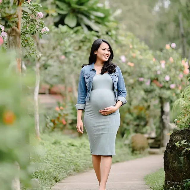 10 Outfit Ibu Hamil Jalan-Jalan Nyaman dan Stylish di 2025, Fashionable ...