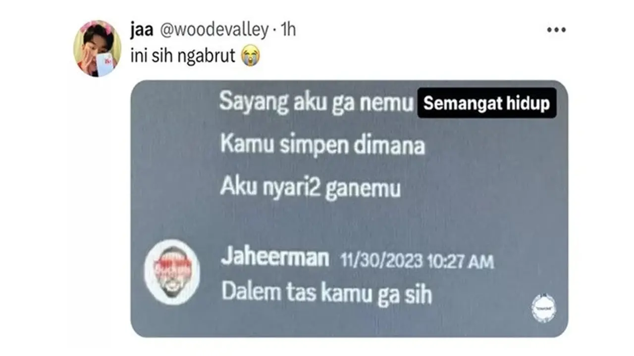 6 Meme Chat Perselingkuhan Suami Seleb TikTok Ira Nandha Ini Bikin Ngakak - Hot Liputan6.com
