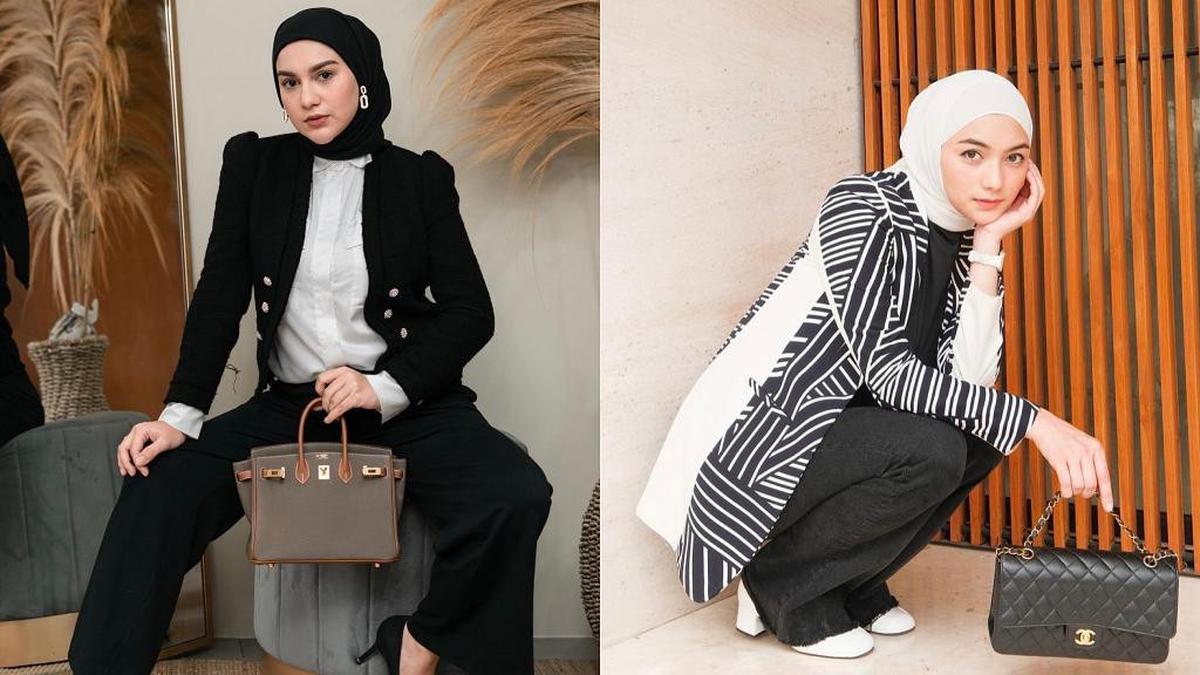 8 Ide Style Hijab Pakai Celana Hitam dari Irish Bella hingga Citra Kirana