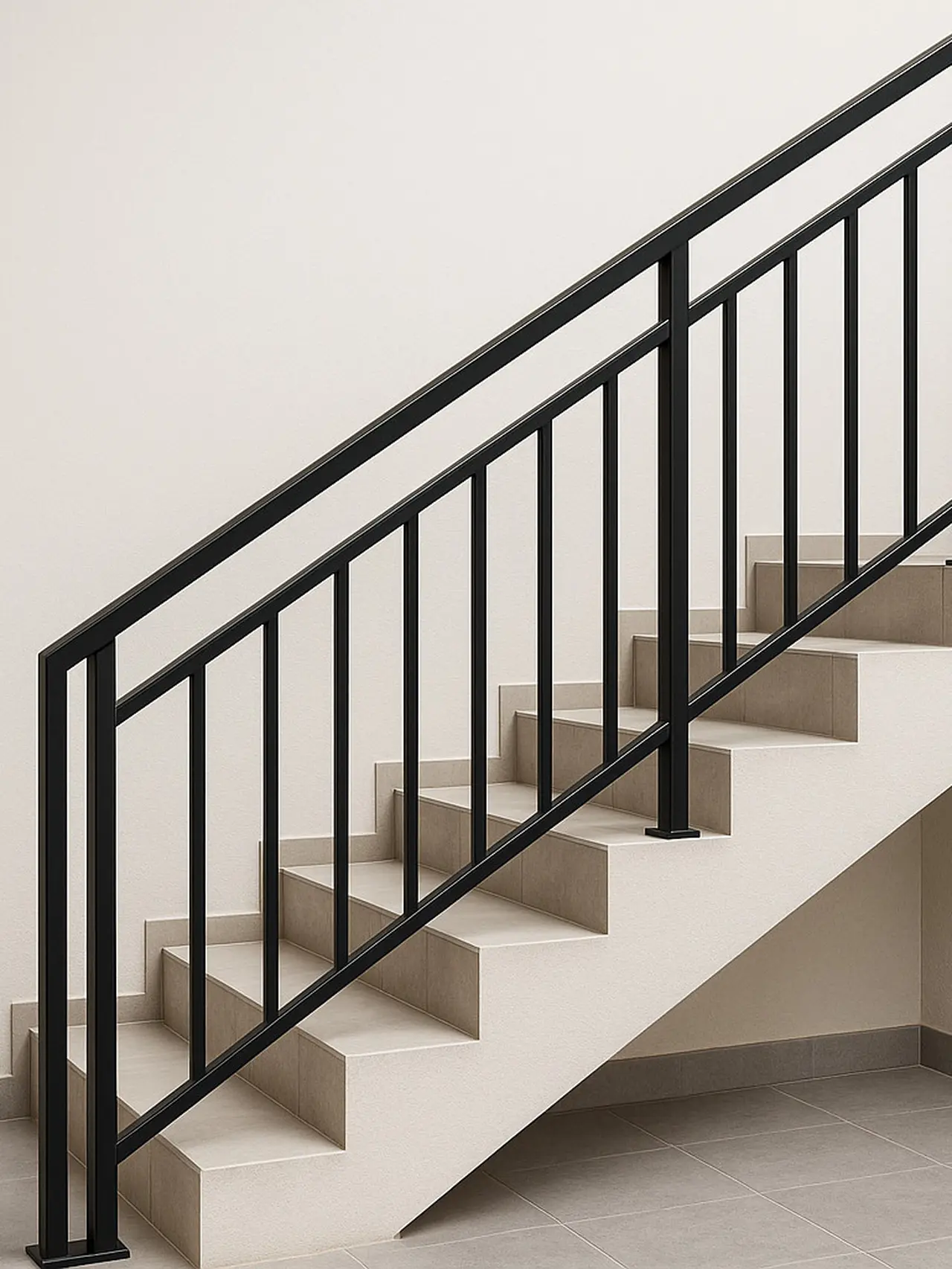 5 Model Railing Tangga Besi Hollow yang Populer dan Modern - Hot ...