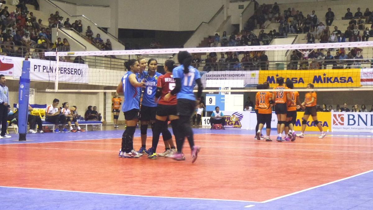 Proliga 2017 : Jakarta Elektrik PLN Petik Kemenangan Kedua