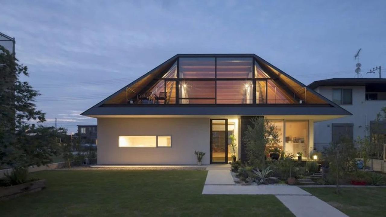 Model Rumah Modern Bergaya Amerika 1 Lantai, Simple tapi Mewah