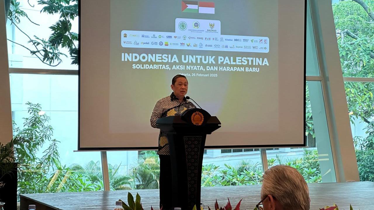 Kemlu RI Fasilitasi Pengiriman Bantuan Kemanusiaan untuk Palestina