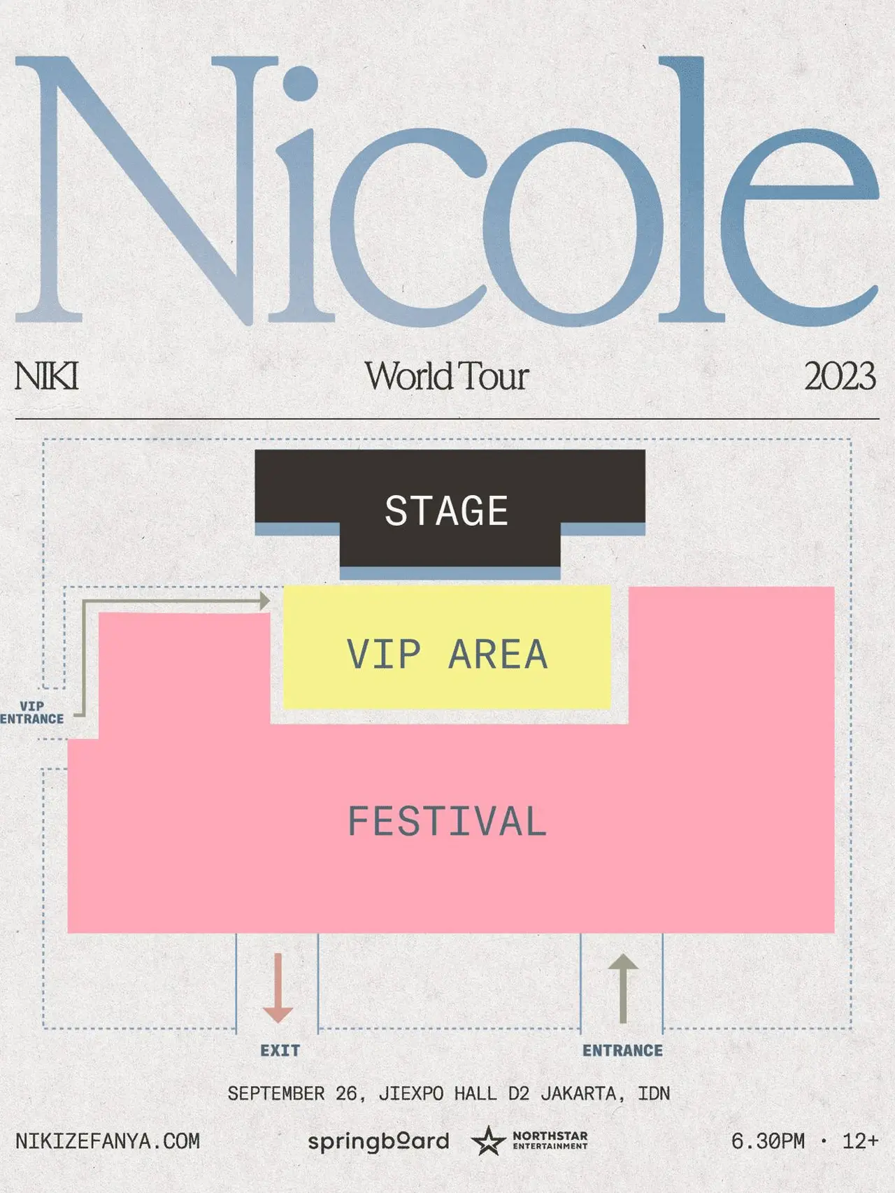 NIKI Umumkan Nicole World Tour 2023, Konser Solo di Jakarta untuk ...