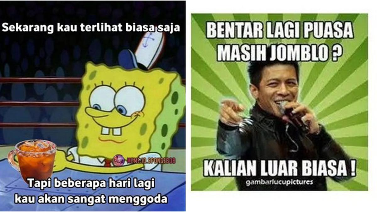 10 Meme Lucu Sambut Ramadhan Ini Bikin Senyum Sendiri, Legend Banget ...
