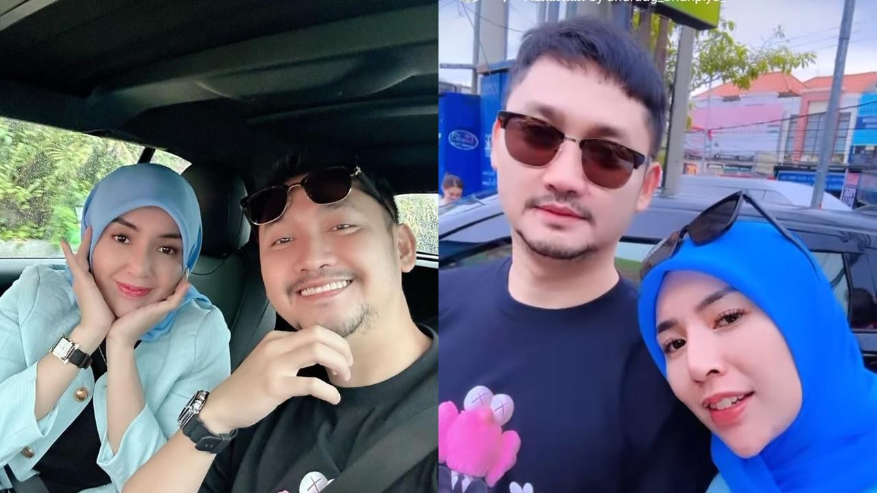 7 Potret Angga Wijaya dan Nurul Kamaria Bulan Madu di Bali, Romantis