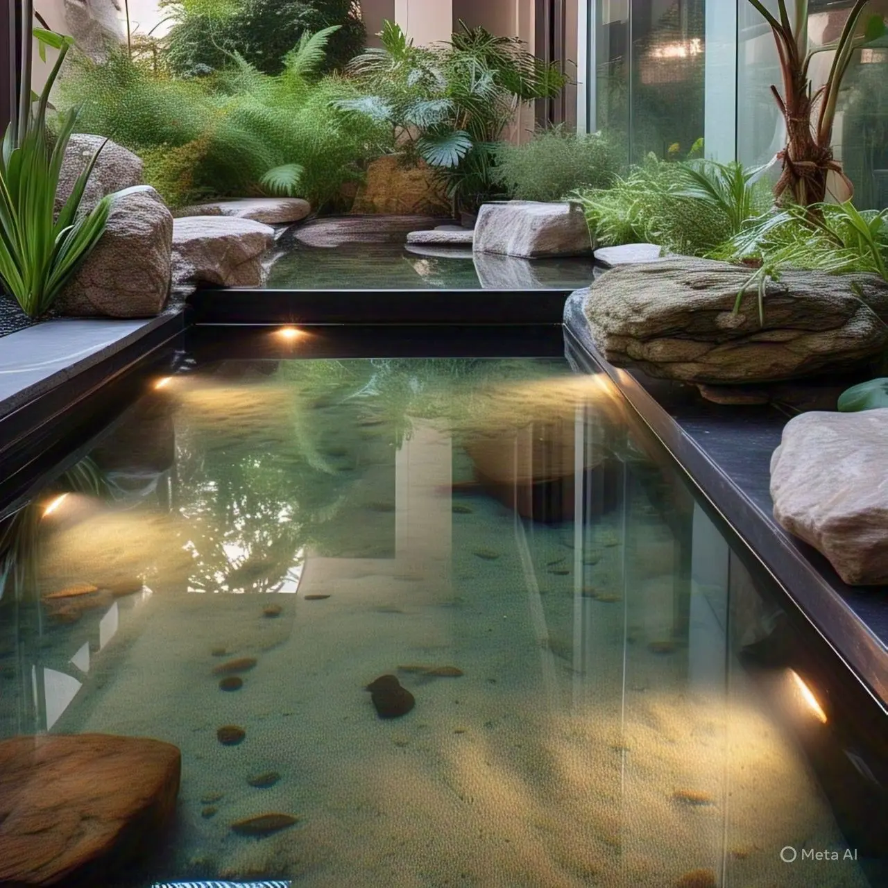 15 Model Kolam Ikan Minimalis Depan Rumah yang Simple dan Menenangkan, Budget Terjangkau - Hot ...