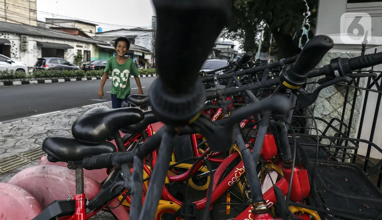 Kondisi Memprihatinkan Sepeda Sewaan Milik Pemprov DKI Jakarta - Foto ...
