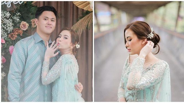 7 Potret Ashilla Zee Eks Blink Dilamar Kekasih, Penuh Haru Bahagia ...