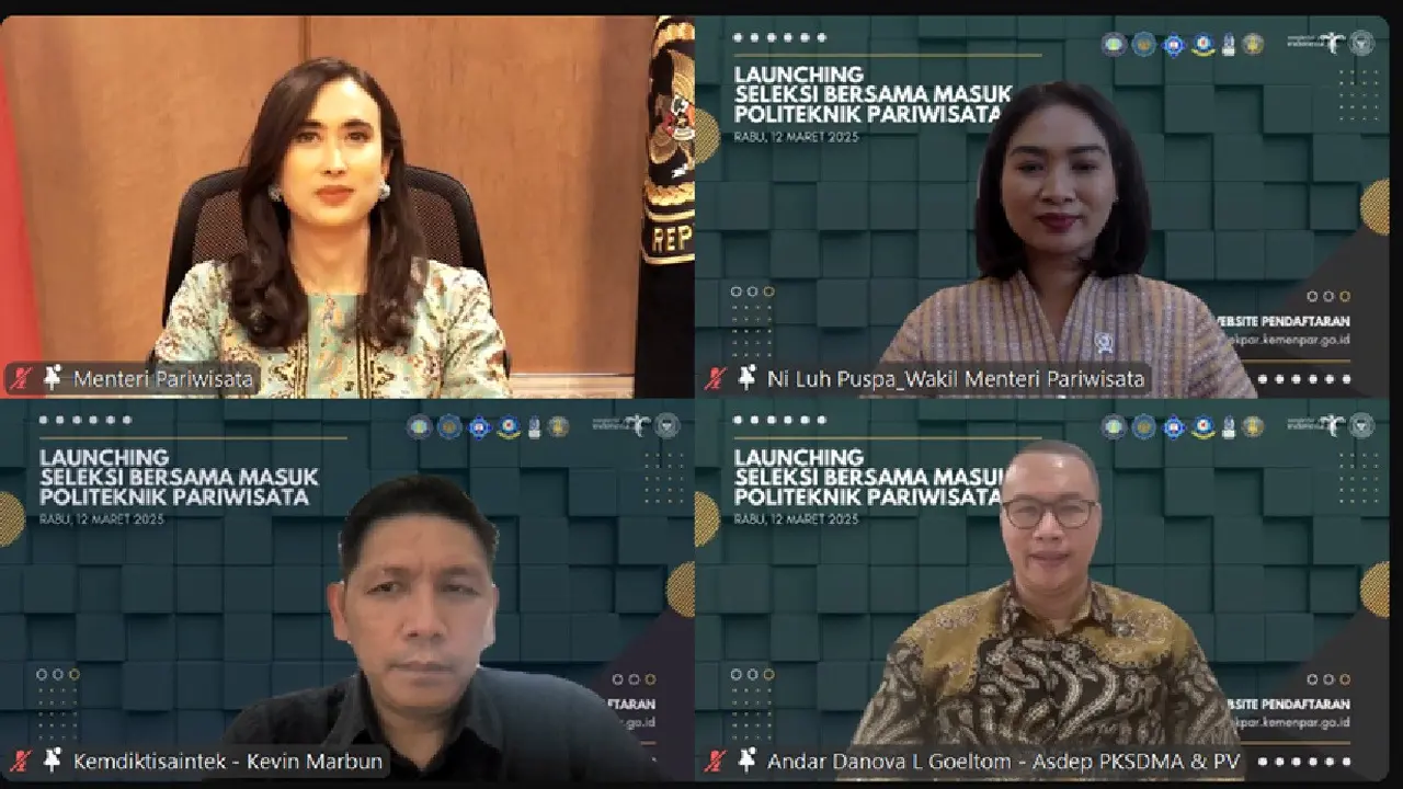 Pendaftaran Seleksi Masuk Mahasiswa Baru Poltekpar Dibuka, Kemenpar Janji UKT Tak Naik Meski Ada ...