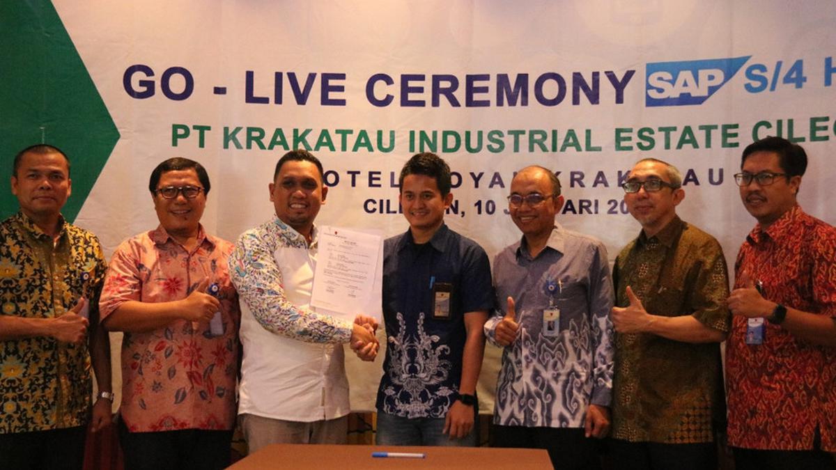 Go-Live Ceremony SAP S/4HANA, Presdir PT KIEC UCapkan Rasa Bangga ...