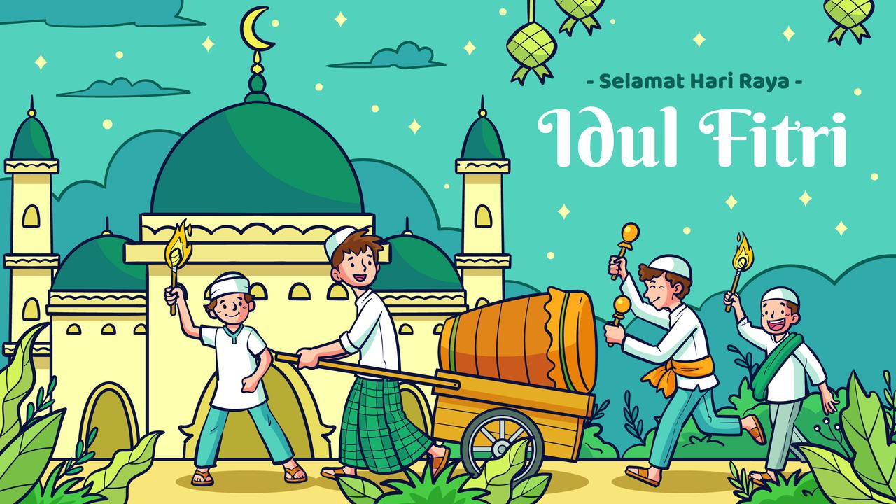 3 Bacaan Takbir Hari Raya Idul Fitri 2024 Lengkap Teks Arab, Latin dan ...