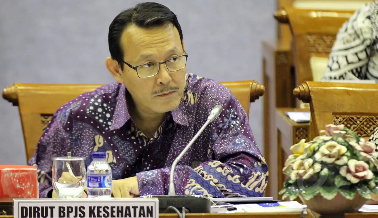 Dirut BPJS Kesehatan Konsultasi dengan Komisi IX DPR - Foto Liputan6.com