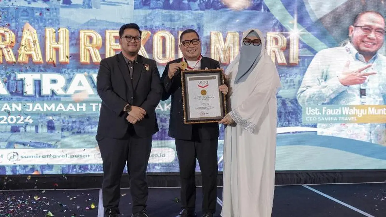 Samira Travel Kembali Raih Rekor MURI, Terbaru Rekor Jemaah Umroh ...