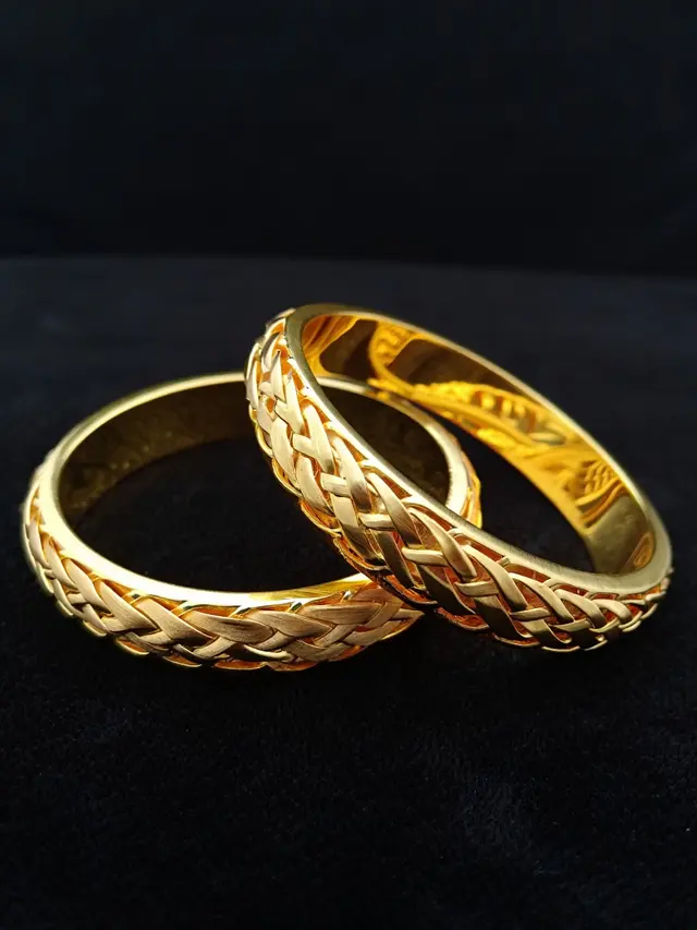 9 Model Gelang Emas 24 Karat 35 Gram dengan Gaya Tradisional, Koleksi ...