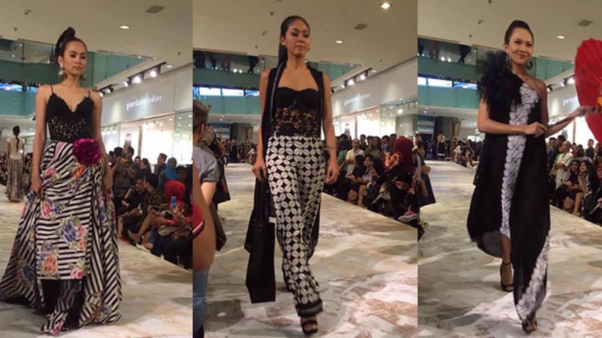 Padukan Batik & Hitam Anne Avantie Ciptakan Karya Elegan