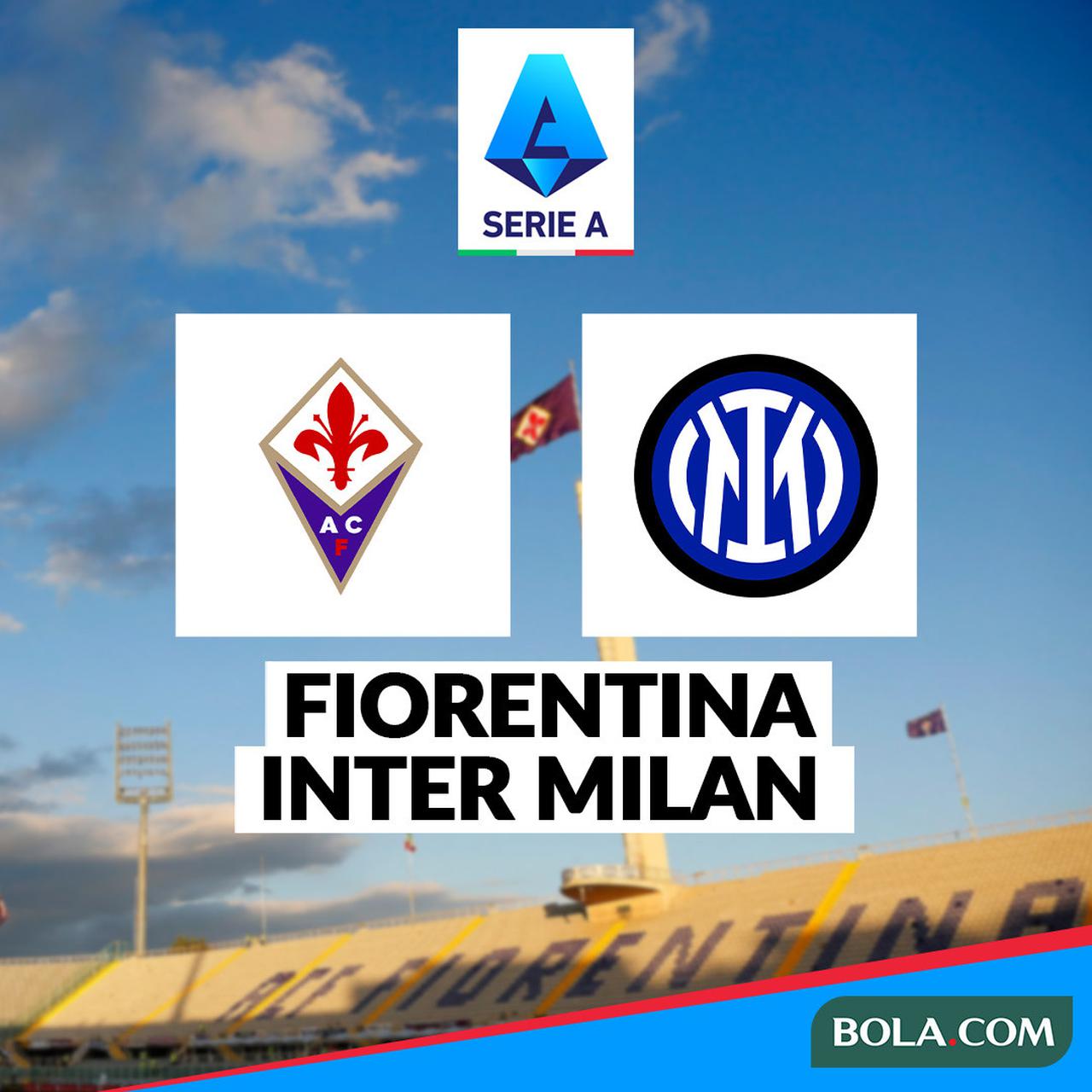 Link Live Streaming Liga Italia: Fiorentina Vs Inter Milan
