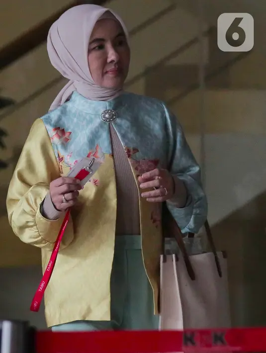 Usai Diperiksa KPK, Mantan Dirut Pertamina Nicke Widyawati Bungkam - Foto Liputan6.com
