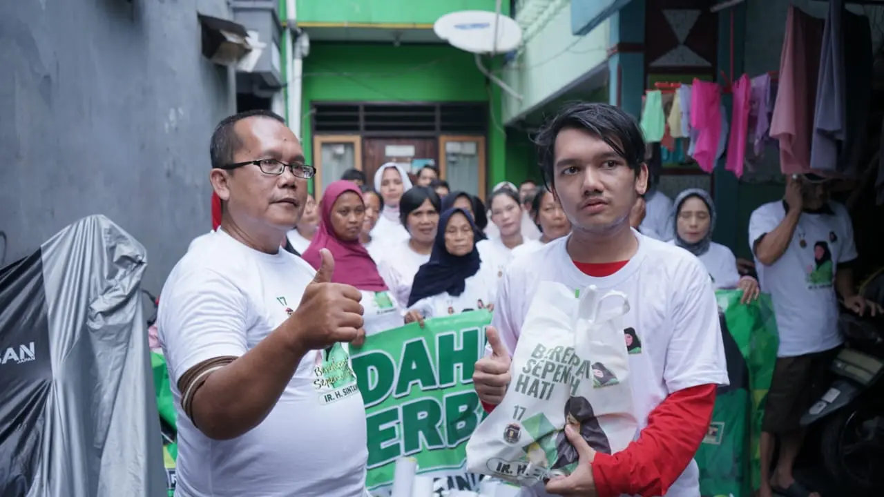Relawan Sintawati Berbagi Kebaikan di Menteng Atas dan Pengadegan - News Liputan6.com