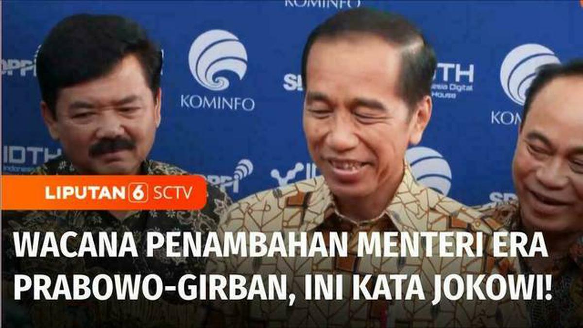 Video Jokowi Tanggapi Wacana Penambahan Menteri Di Kabinet Prabowo