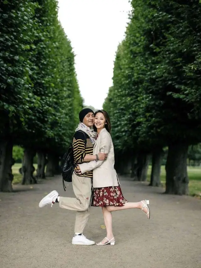 6 Potret Terbaru Dicky Cheung Pemeran Kera Sakti Bersama Istri, 18 Tahun Bersama - Hot Liputan6.com