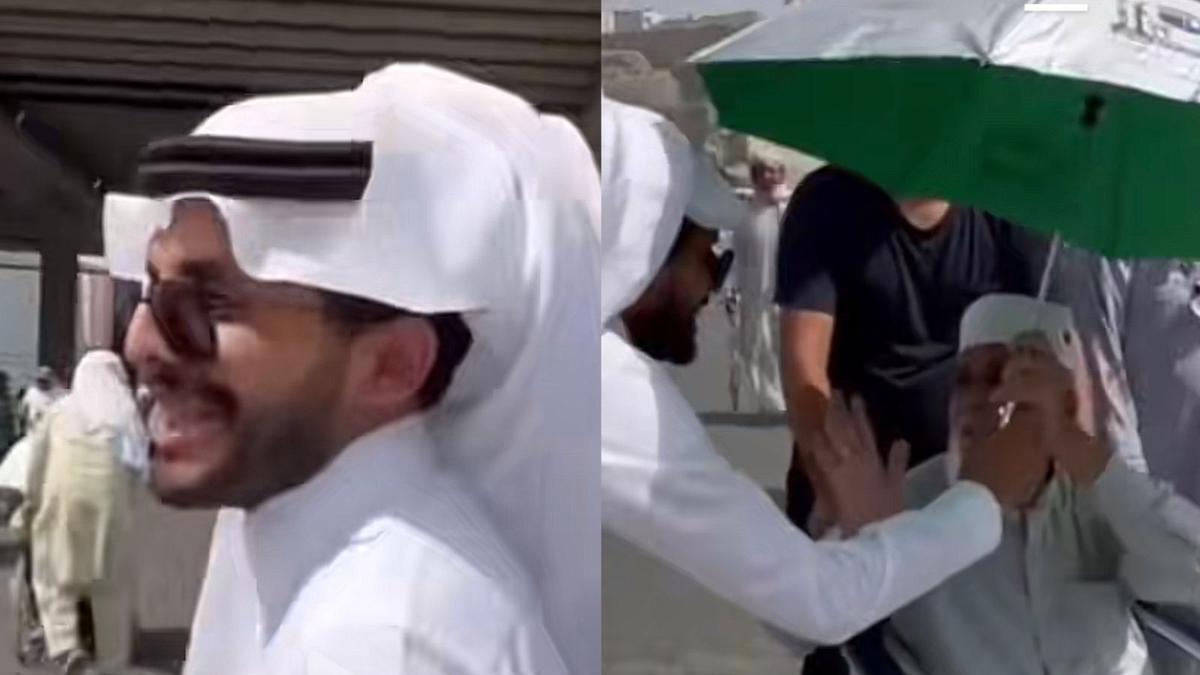 Pemuda Arab Sedekah Payung Satu Truk Saat Musim Haji, Berharap ...