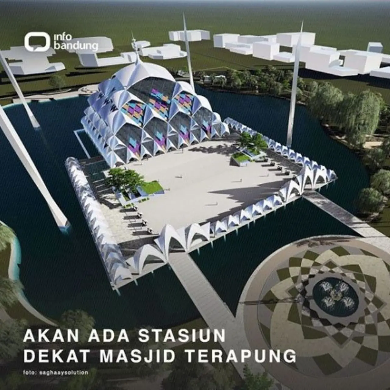 Mengintip Keindahan Masjid Al Jabbar Gedebage Bandung Jelang Diresmikan ...