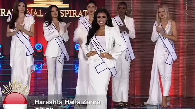 6 Potret Harashta Haifa Zahra di Miss Supranational 2024, Cetak ...