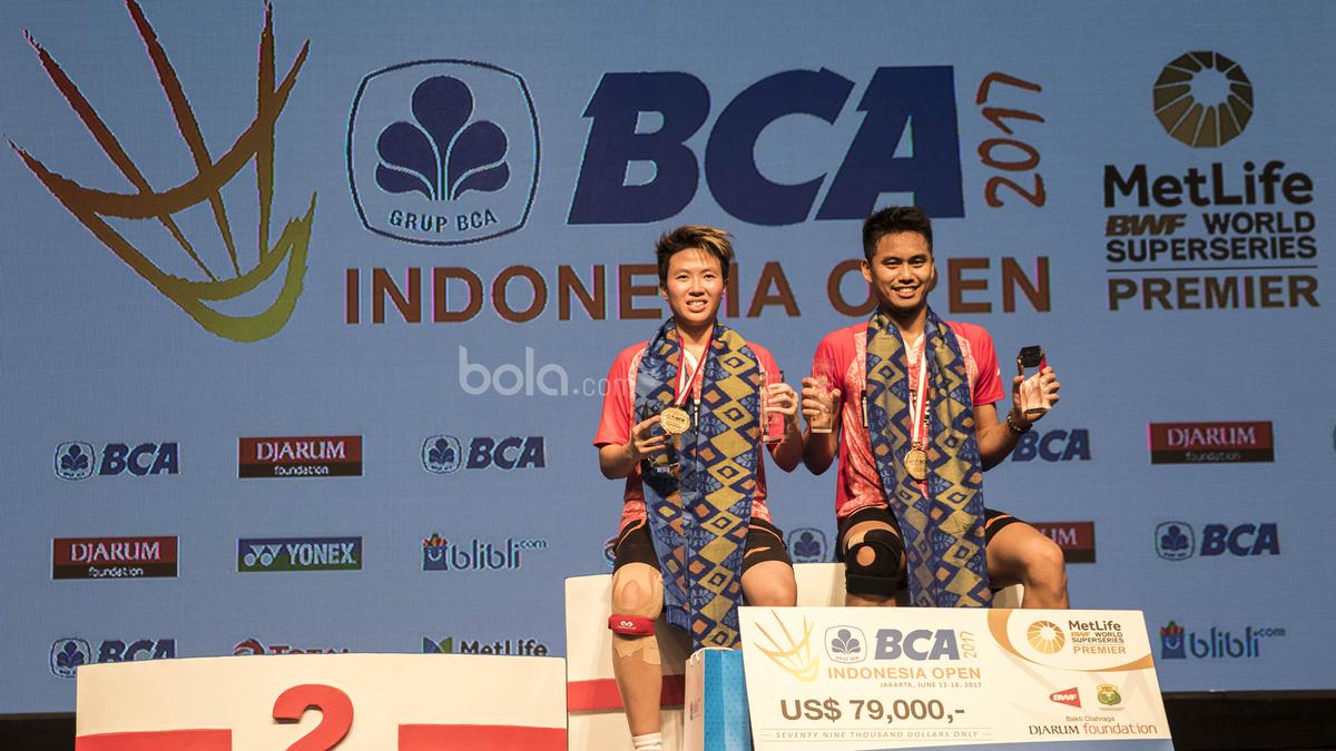 Tontowi / Liliyana Ungkap Resep Raih Gelar Indonesia Open 2017 - Ragam Bola.com