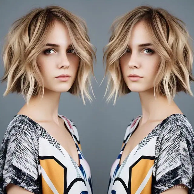 10 Model Rambut Layer Sebahu untuk Wajah Bulat, Tampil Lebih Tirus ...