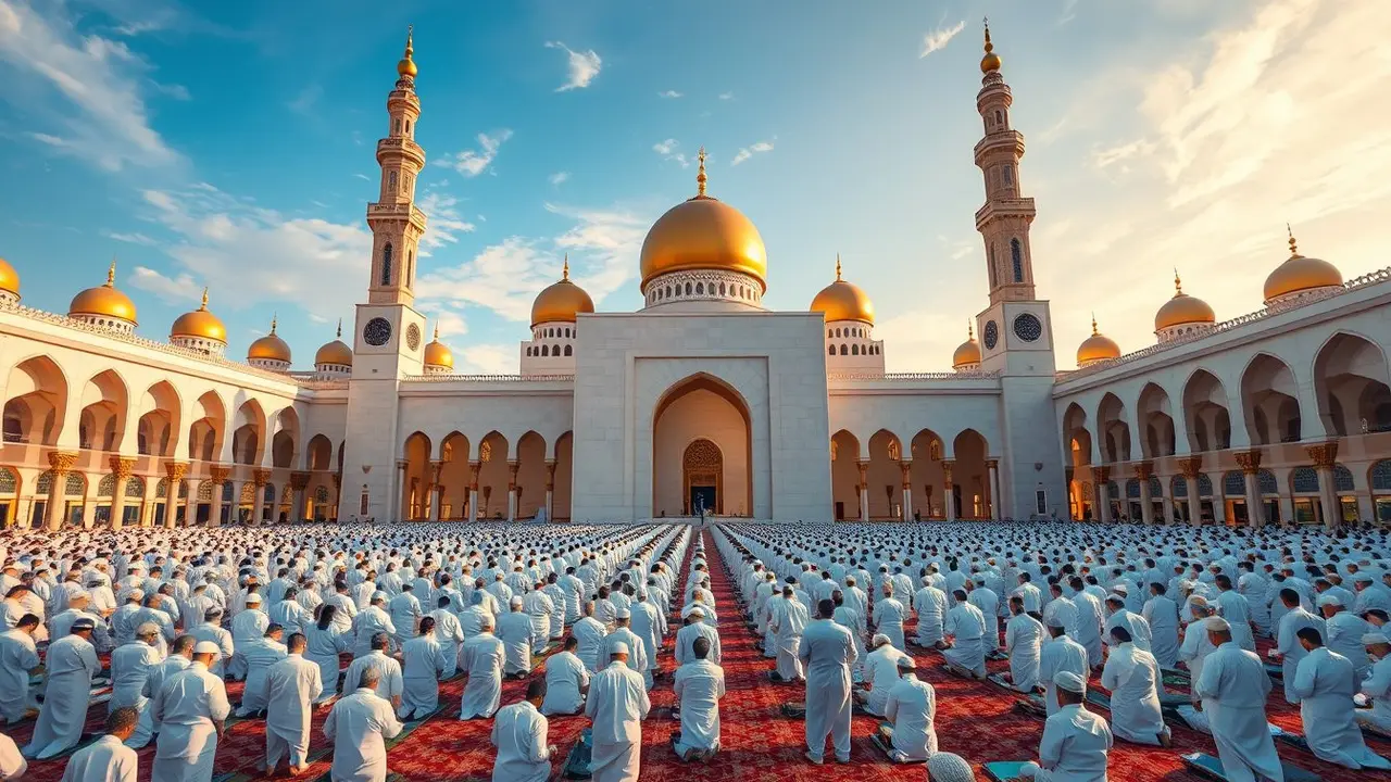 Tata Cara Sholat Ied, Pahami Bacaan Niat dan Amalan Sunahnya - Feeds ...