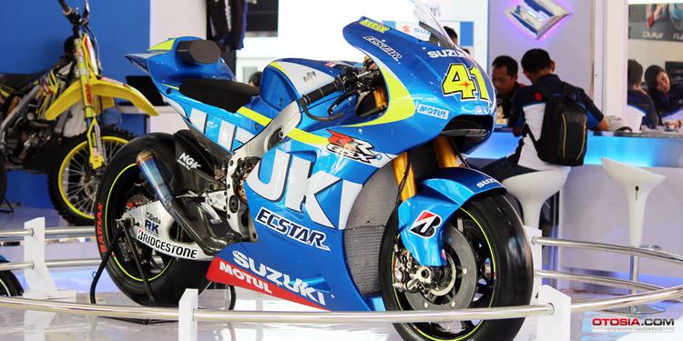 Suzuki Moge dan GSX-RR Aleix Espargaro Hadir di Jakarta Fair - Berita Otosia.com