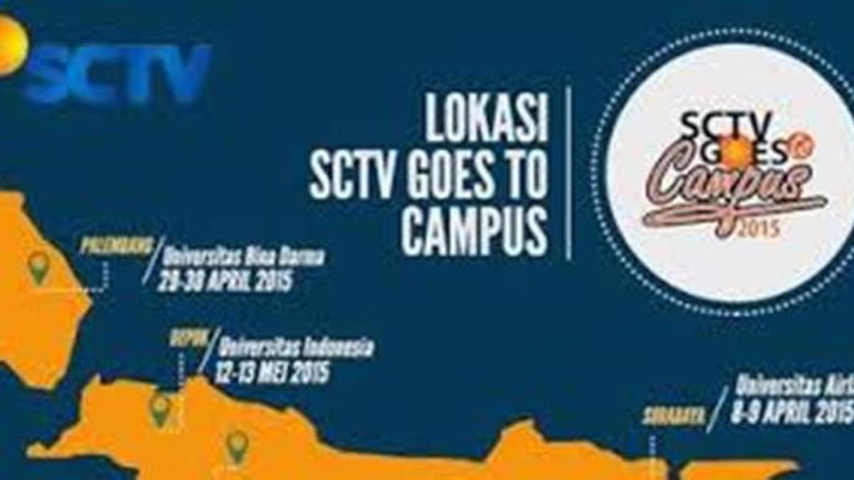 Bersiaplah, “SCTV Goes To Campus” Berburu Bakat Muda ke Daerah