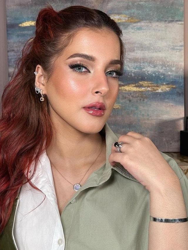 8 Pesona Tasya Farasya Usai Ubah Warna Rambut Jadi Merah, Makin Cantik ...