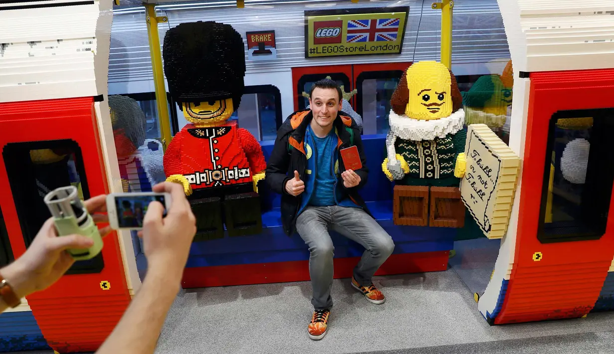 Berkunjung ke 'Surga' Lego Terbesar di Dunia - Foto Liputan6.com