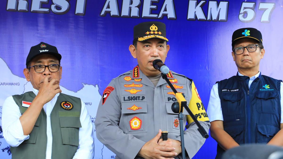 Kapolri Sebut Angka Kecelakaan Arus Mudik Libur Nataru Menurun Signifikan - News Liputan6.com