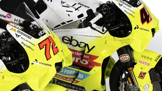 VR46 Racing Team Resmi Perkenalkan Pembalap dan Livery Motor untuk ...