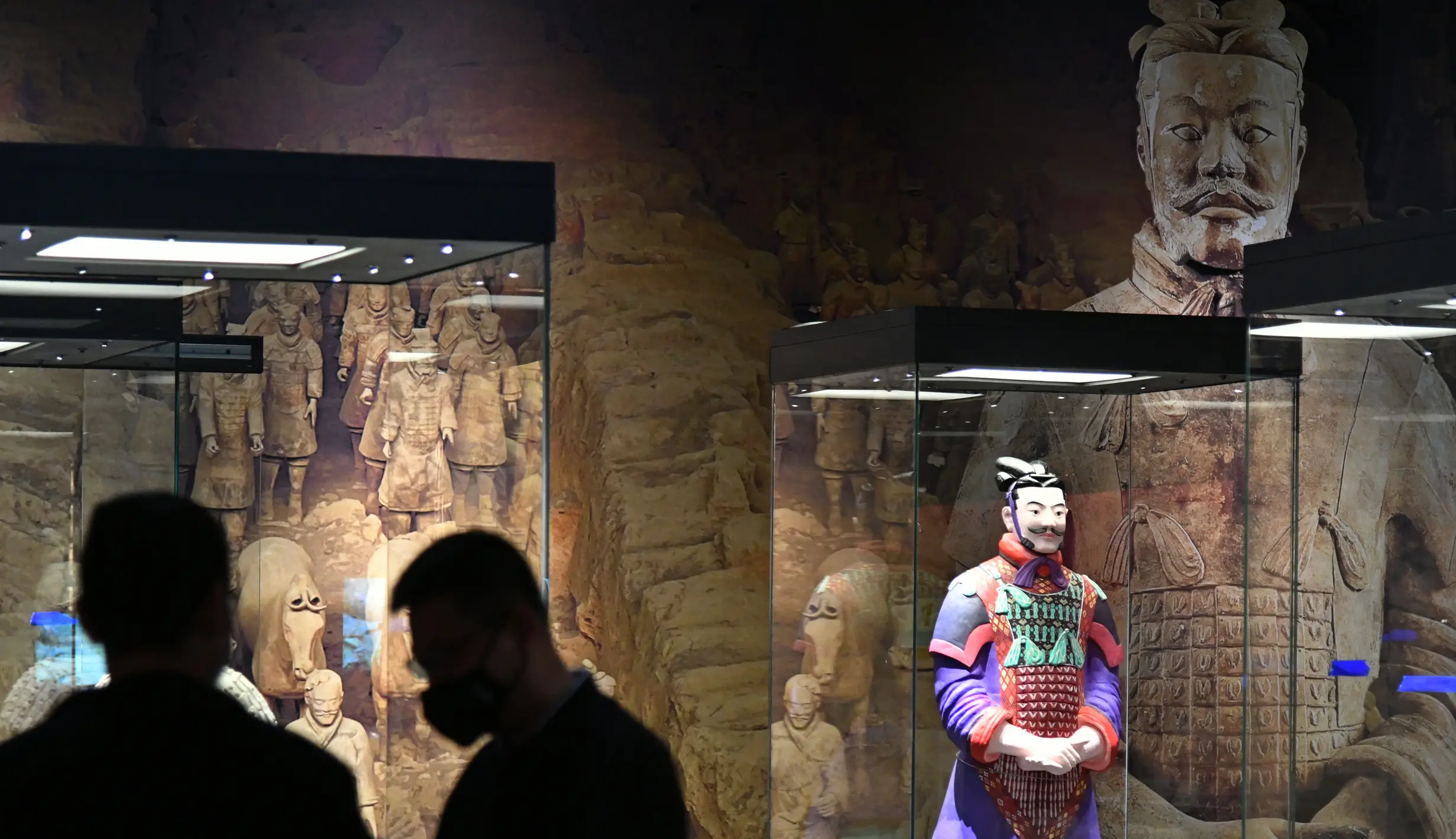 FOTO: Melihat Patung Pasukan Terakota China di Museum Shandonga - Foto ...
