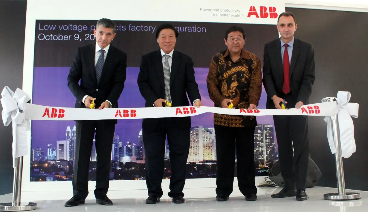 ABB Resmikan Pabrik Low Voltage Baru di Indonesia - Foto Liputan6.com