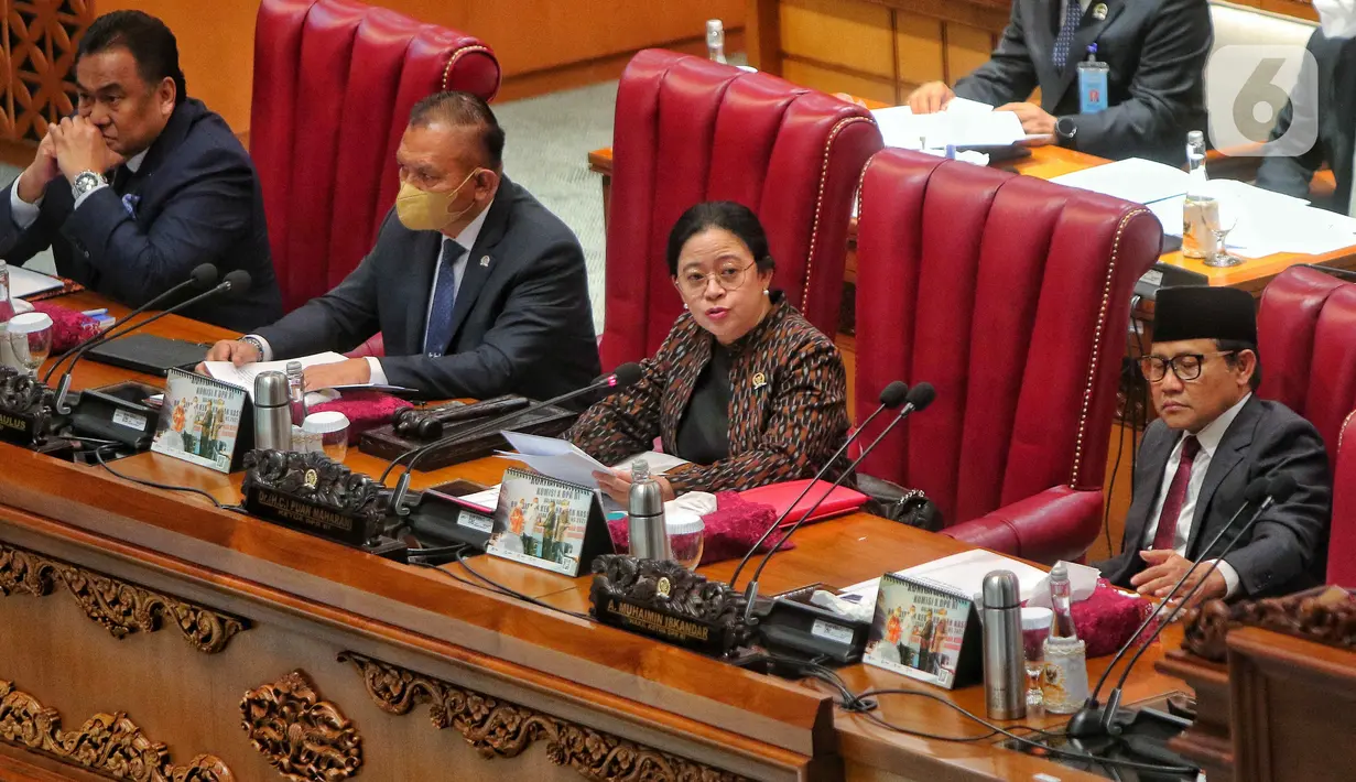 Rapat Paripurna DPR Ke-4 Masa Sidang I - Foto Liputan6.com