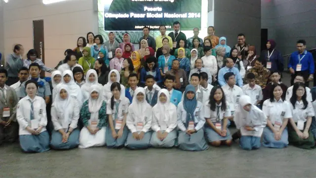 Siswa SMA 34 Provinsi Bersaing dalam Olimpiade Pasar Modal - Saham ...